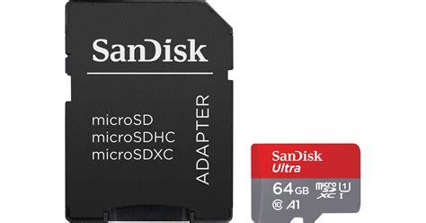 SanDisk GB Ultra UHS I MicroSDXC Memory Card