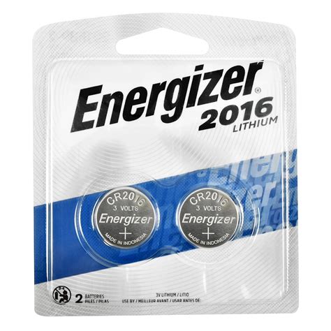 PILA DE BOTÓN CR2016 ENERGIZER 2 PIEZAS | The Home Depot México ...