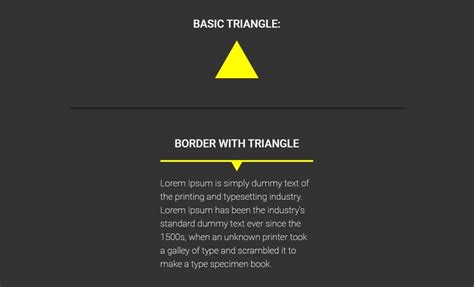 23 Css Triangle Examples With Source Code Onaircode