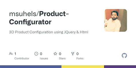 GitHub Msuhels Product Configurator 3D Product Configuration Using