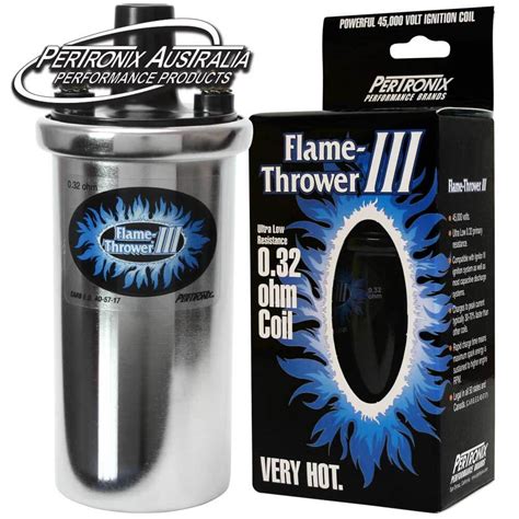 Pertronix Flame Thrower Iii Ignition Coils 45 000v Canister Coils Superior Performance