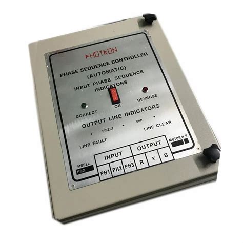 Photron Psc Automatic Phase Sequence Controller Current 2a 400 V At