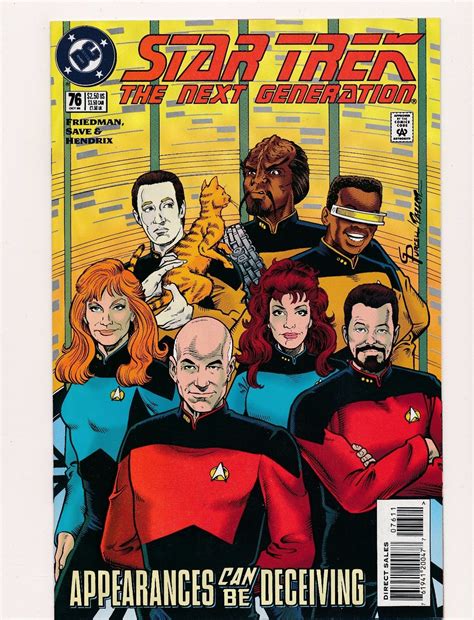 Star Trek Tng The Next Generation Comics 67 77 Dc Comics Vf Nm Hx215