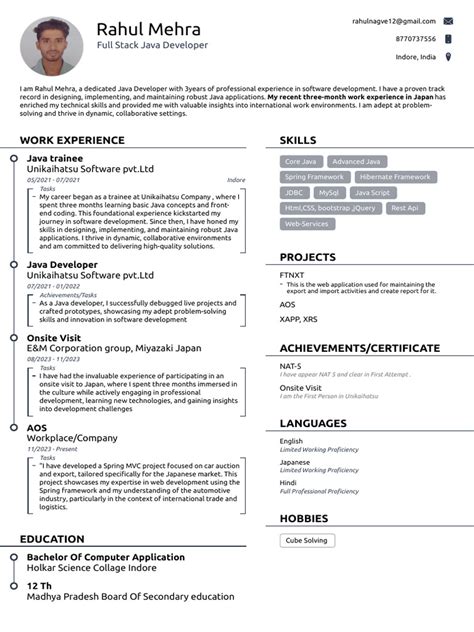 Naukri Rahulnagve 0y 0m Pdf Java Programming Language Spring