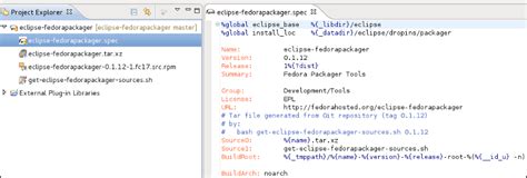 Fedora Packager For Eclipse User Guide Fedora Project Wiki