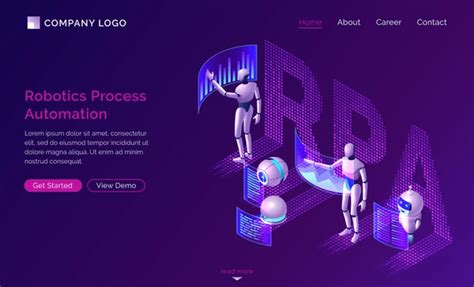 Artificial Intelligence Robotic Process Automation Over 10068 Royalty