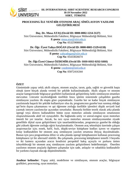 Pdf Development Of A New Autonomous Vehicle Simulation Software With