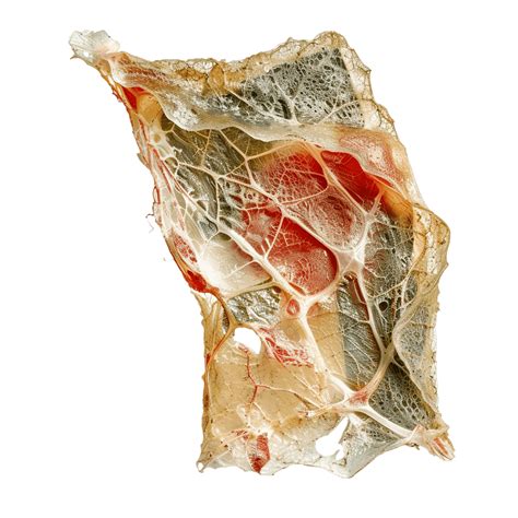 Connective Tissue From A Lymphatic Gland Vintage Tissue Lymphatic