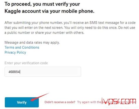 Kaggle数据集下载验证手机号不通过的解决方法 Vps部落 Vps测评、优惠码与实用教程