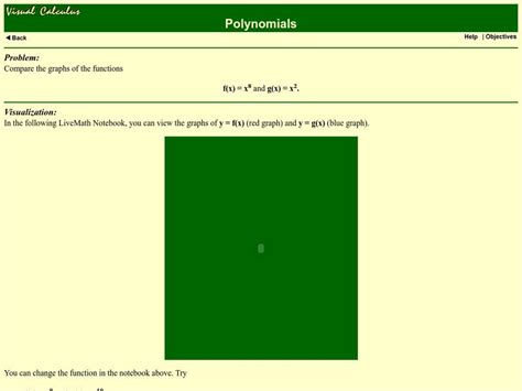 Math Archives Visual Calculus Polynomials Activity For 9th 10th Grade Lesson Planet