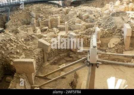 Göbekli Tepe Archaeological Site In The Southeastern Anatolia Region Of