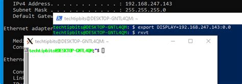 running linux on windows 10 tech tip bits