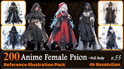 Artstation 4000 Rpg Anime Classes And Characters Full Body Reference Pack Mega Bundle 4k