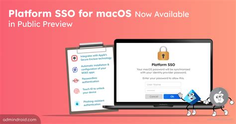 platform sso for macos out in public preview