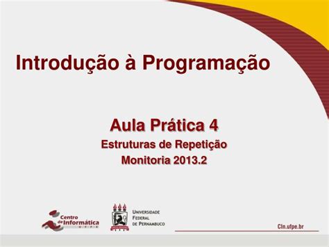 PPT Introdução à Programação PowerPoint Presentation free download ID