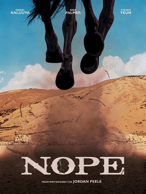 Nope Poster By Vector That Fox