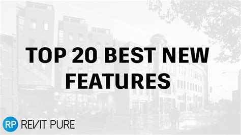 Top 20 Best New Features In Revit 2024 Revit News