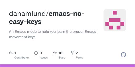 Github Danamlundemacs No Easy Keys An Emacs Mode To Help You Learn The Proper Emacs Movement