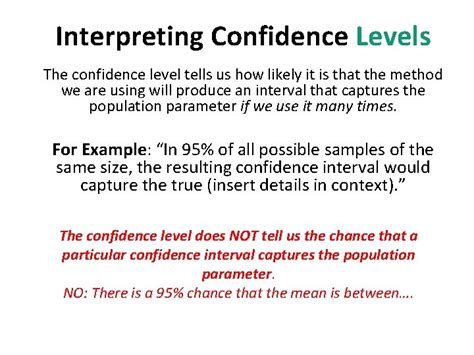 Section 8 1 Confidence Intervals The Basics Section