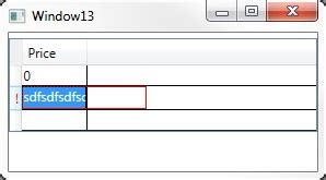 C Misplaced DataGrid Error Indicator Stack Overflow