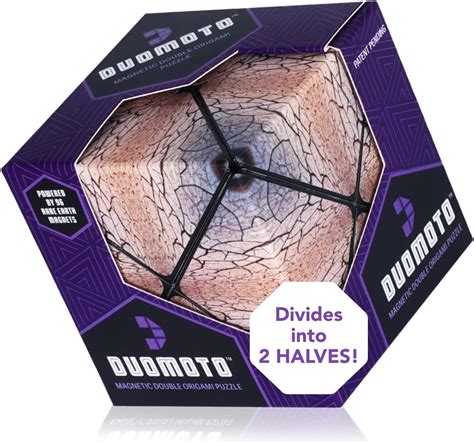 Duomoto Magnetic Transforming Cube Shape Shifting Double Creativity Puzzle W 96
