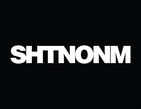 Shtnonm Bold Decal