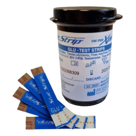 Statstrip Xpress Glucose Test Strips Box Of 100 Cranlea