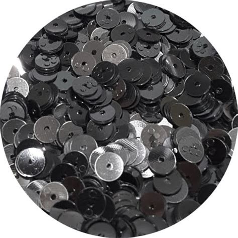 Gunmetal Flat Sequins Sequin World