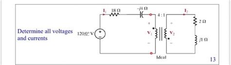 Solved Determine All Voltages And Currents Chegg