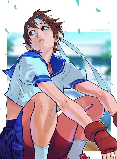 Kasugano Sakura Street Fighter Games New Funny Posts Pictures And Gifs On Joyreactor