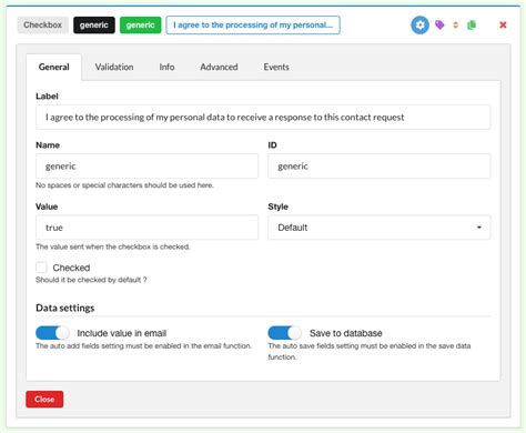 How To Implement The Consent Database In Joomla With Chronoforms