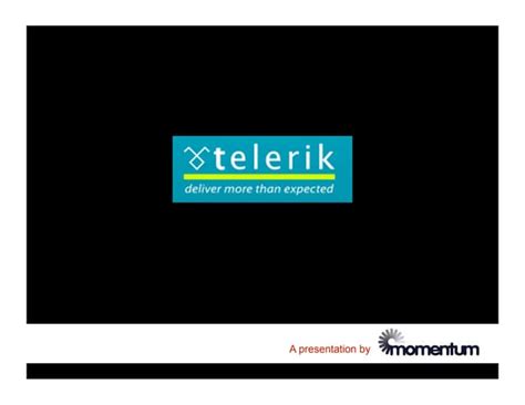 Telerik Ppt