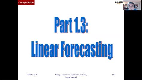 linear and non linear forecasting fundamentals forecasting big time
