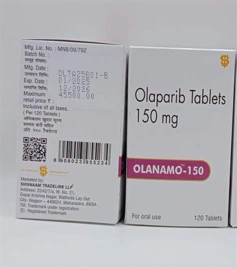 Olanib Olaparib Tablets At Best Price In Nagpur By Abthax Inc Id 2855839976833
