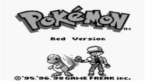Pokémon Red Intro Youtube