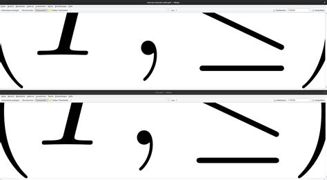 Punctuation The Horizontal Gapkern Before The Comma Is Too Large