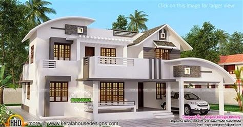 Double Storied Modern Home Kerala Home Design And Floor Plans 9k Dream Houses
