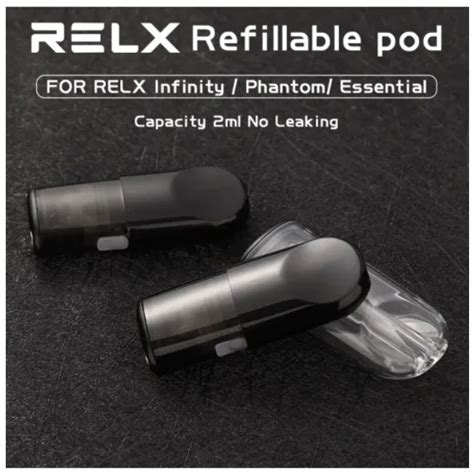 Relx Infinity Pod And Relx Essential Pod And Relx Phantom Pod And Shift S1