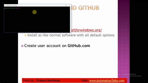 Cicd For Automation Testers 8 Install Git And Create Account On