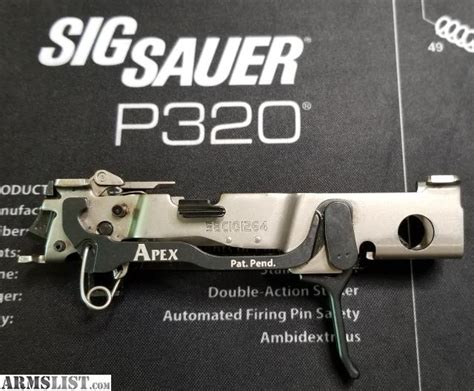 ARMSLIST For Sale Sig P FCU With Apex Trigger And Triggerbar