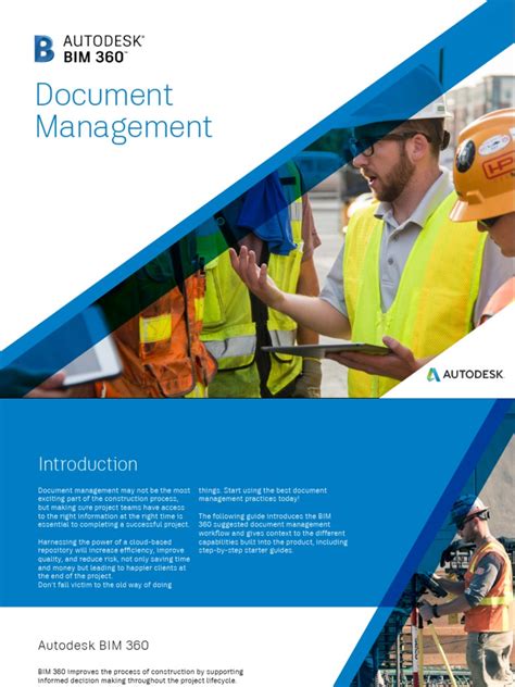 Bim 360 Document Management Guide Pdf Computer File Icon Computing