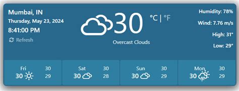 10 Bootstrap Weather App Ui Templates