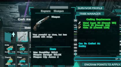 Crafting Using The Smithy - Ark Survival Evolved