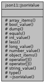 Souffle Json JsonValue Class Reference