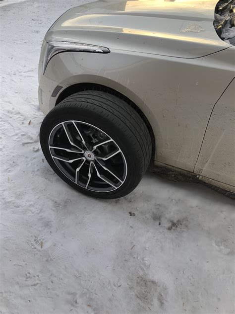 Диски с резиной — Cadillac ATS, 2 л, 2013 года | колёсные диски | DRIVE2