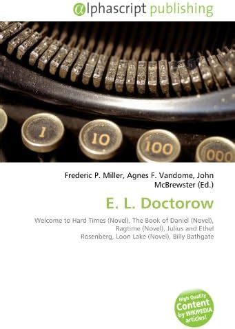 Jp E L Doctorow Welcome To Hard Times Novel The Book