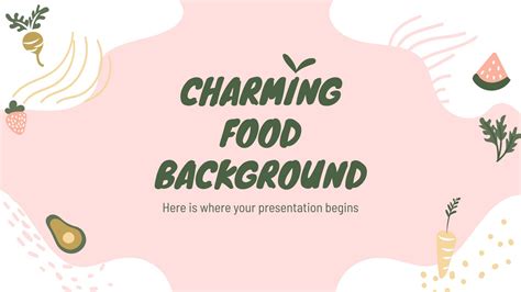Top 151+ Cartoon food powerpoint template - Tariquerahman.net