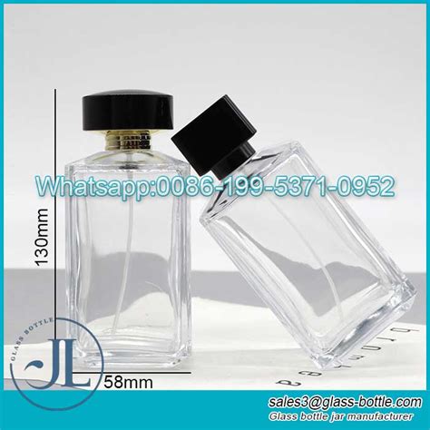 Factory 200ml Square Empty Glass Perfume Bottle Supplier