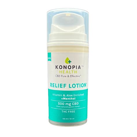 Cbd Lotion Konopia Health