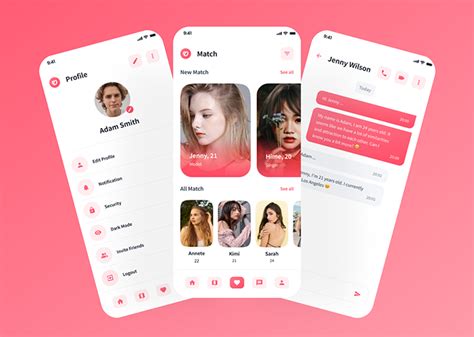 kencan dating flutter app ui template code market